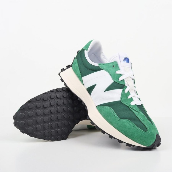 New Balance | Shoes | New Balance 327 Nb Green White Suede Men Casual ...
